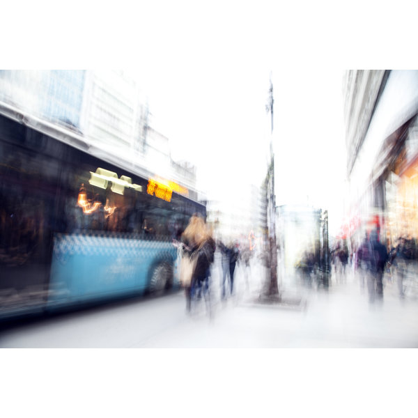 Metro Lane Straßen - Kunstdrucke auf Leinwand - Wrapped Canvas | Wayfair.de